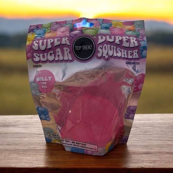 Toys | New Super Duper Sugar Squishes Willy The Pig | Poshmark